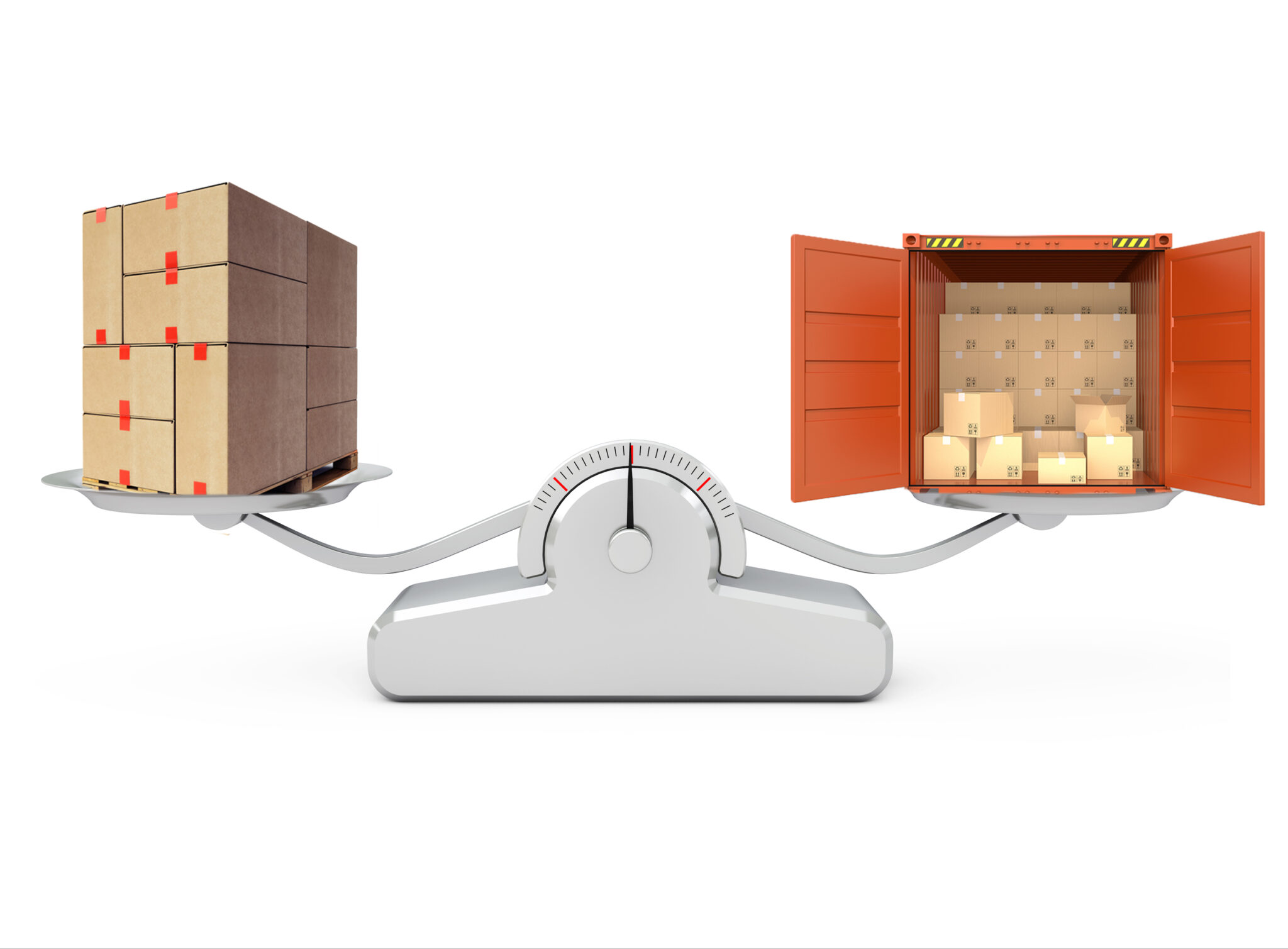 LCL (Less Than Container Load), or FCL (Full Container Load)